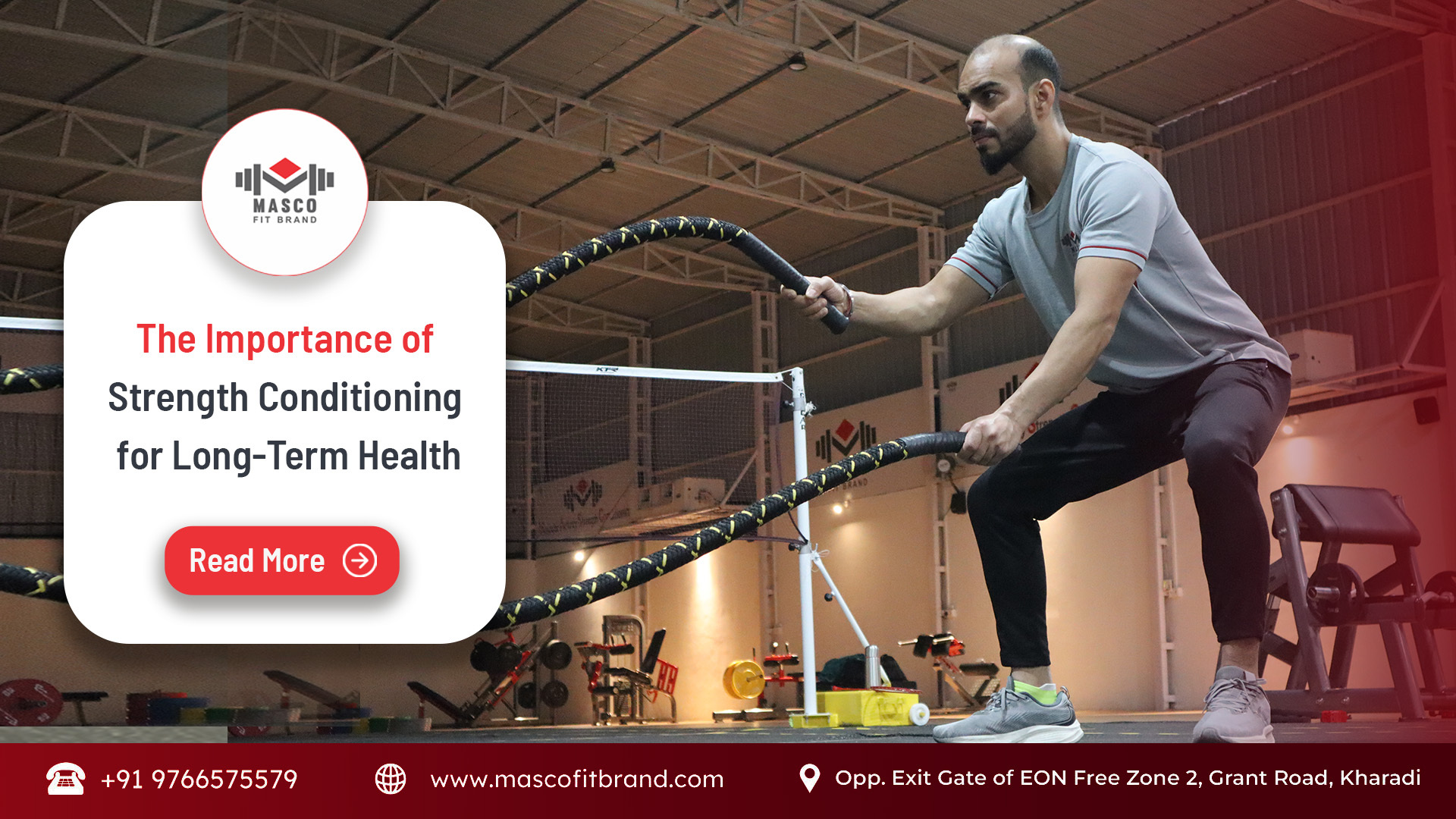 The Importance of Strength Conditioning for Long-Term Health – MASCO